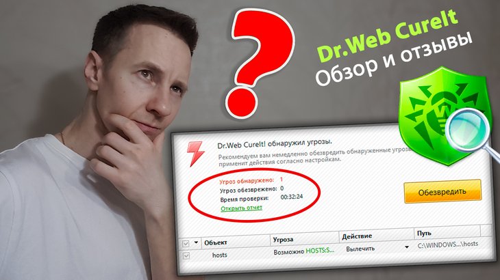 Dr.Web CureIt: отзывы и обзор 2025, плюсы и минусы Доктор Веб Курейт